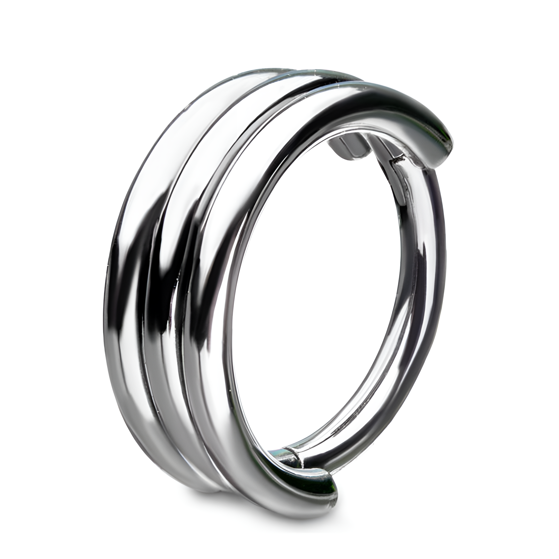 Titanium Triple Stack Side Facing Hinged Segment Clicker – DNTY.COM